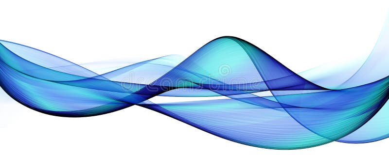 Color Light Blue Abstract Waves Design Stock Illustration ...