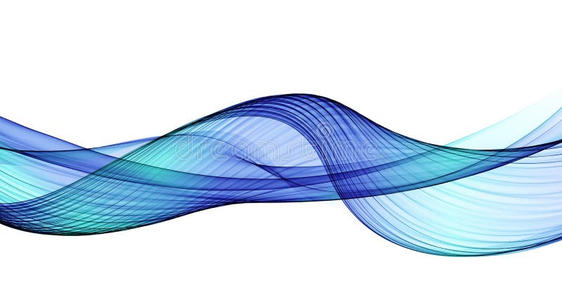 Color Light Blue Abstract Waves Design Stock Illustration ...