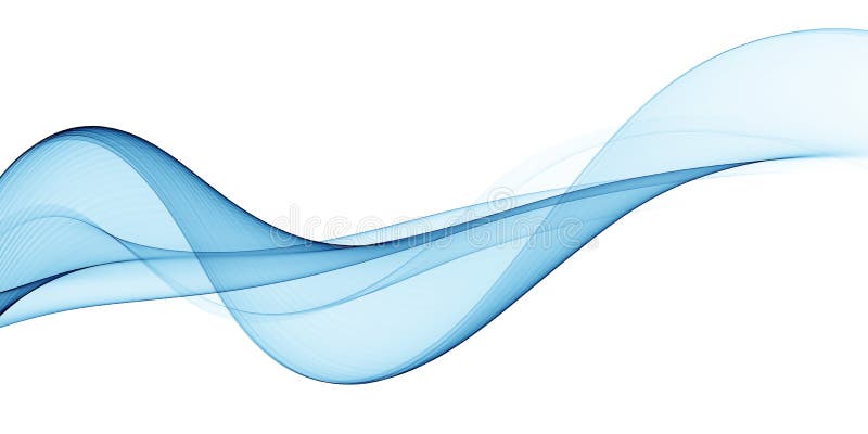 Color Light Blue Abstract Waves Design Stock Illustration ...