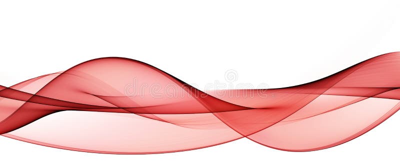 Color Light Red Abstract Waves Design Stock Illustration - Illustration ...