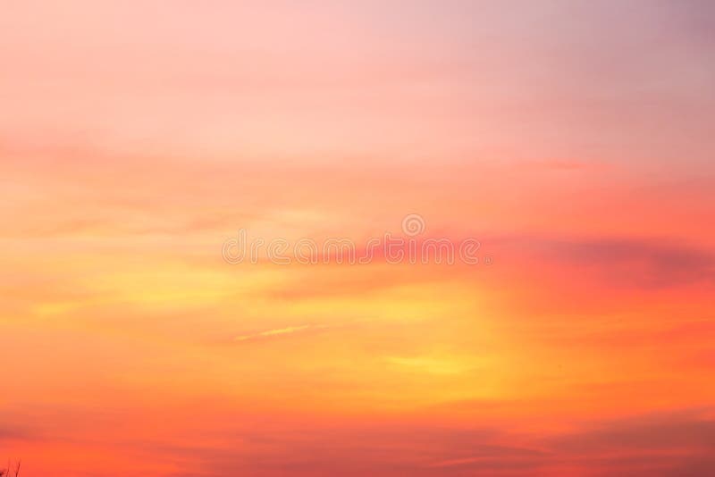 Beautiful Light Sky with Cloud Background from Sunset Stock Image ...