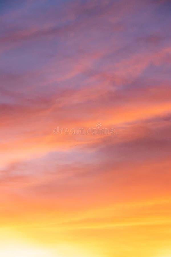 Beautiful Color Light Sky with Cloud Background Stock Photo - Image of ...
