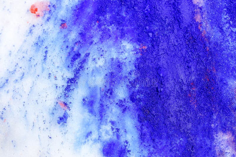 Beautiful Color Snow. Detail Structure in Snow. Stock Image - Image of ...