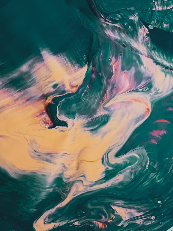 Beautiful Color Splash Abstract Art - Perfect for Background Usage ...