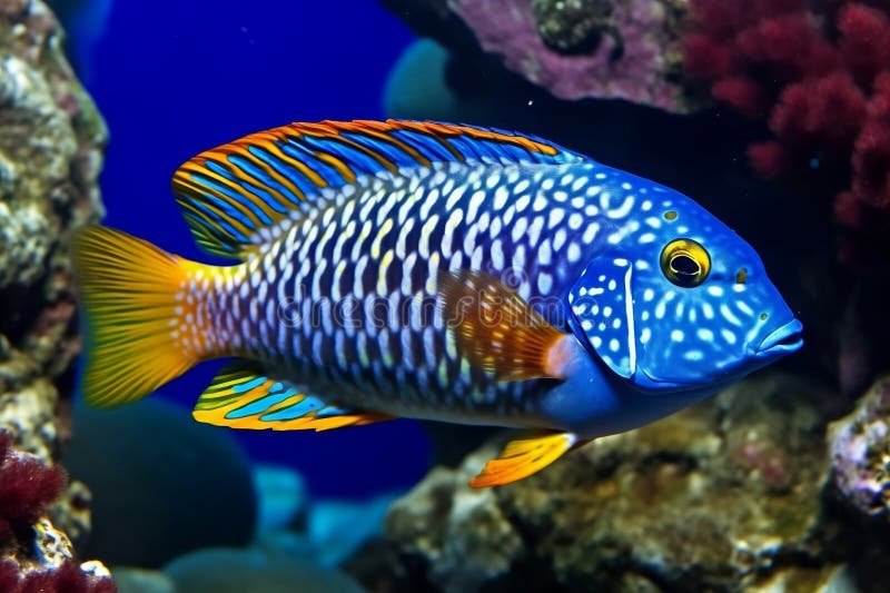 Beautiful Colored Field with Bees in the Hive. Generative AI. Stock ...