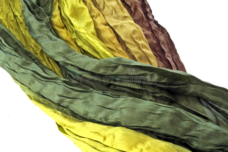 Beautiful Colored Silk, Can Be Used As Background Stock Photo - Image ...