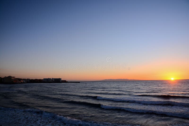 Beautiful Colored Sunset stock photo. Image of abstract - 143308170