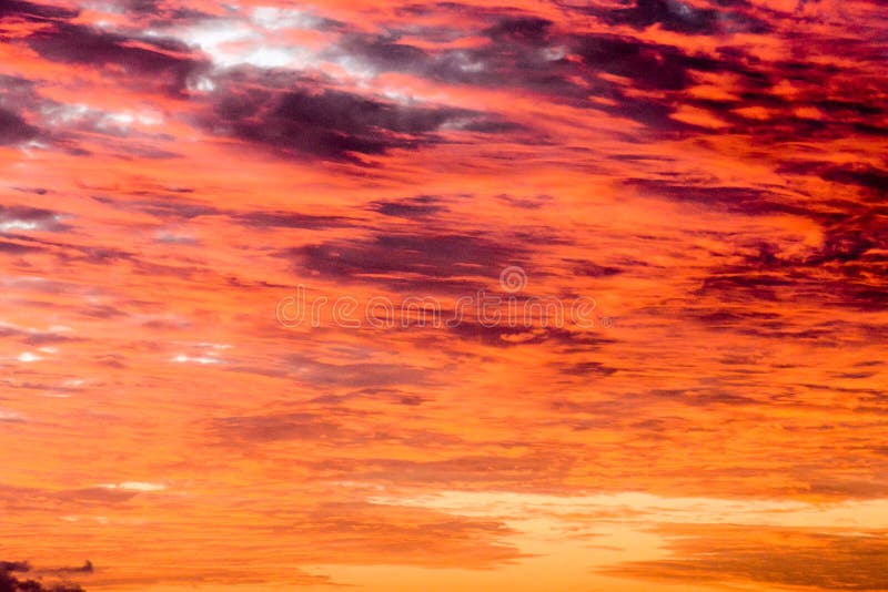 Beautiful Colored Sunset stock photo. Image of sunshine - 158391692