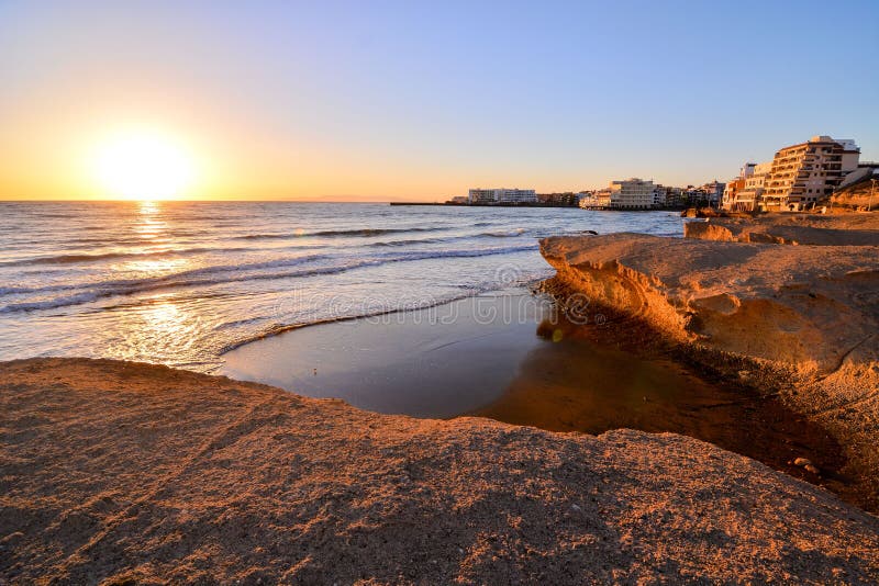 Beautiful Colored Sunset stock image. Image of nature - 164970347