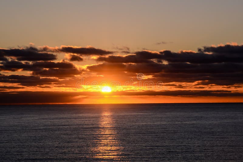 Beautiful Colored Sunset stock photo. Image of nature - 200467582