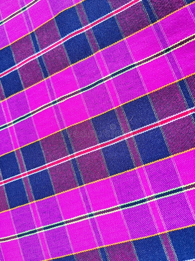 Beautiful Colored Thai Cloth Made from Cloth. Stock Image - Image of ...