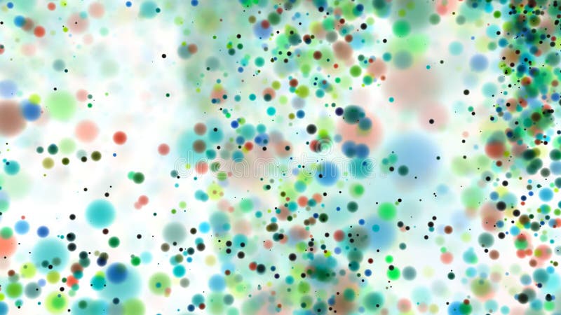 Beautiful Colorful Bokeh Blurred Background Defocused Dots Stock ...