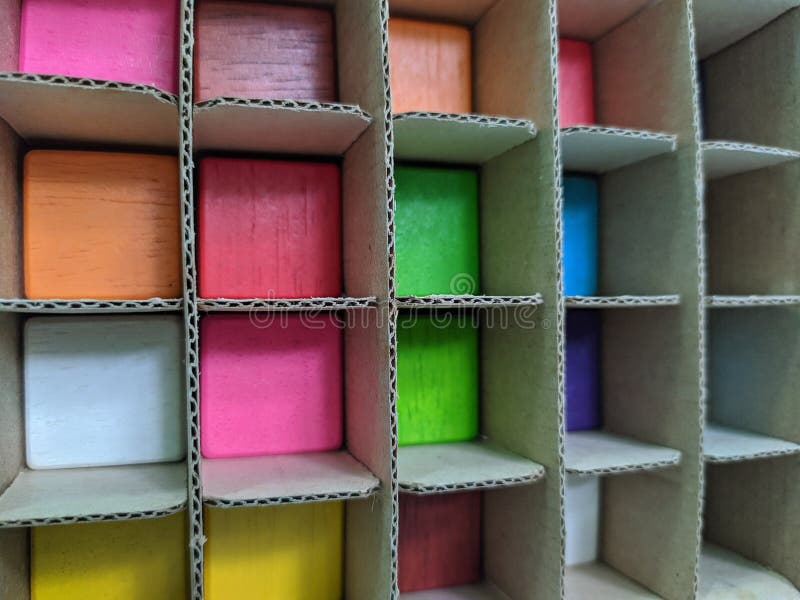 Beautiful Colorful Boxes Built in Thailand. Stock Photo - Image of ...