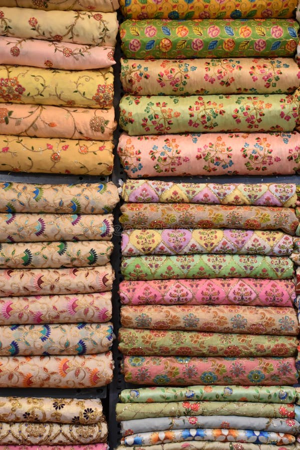 Beautiful and Colorful Embroidered Cloth Stock Photo - Image of clothes ...