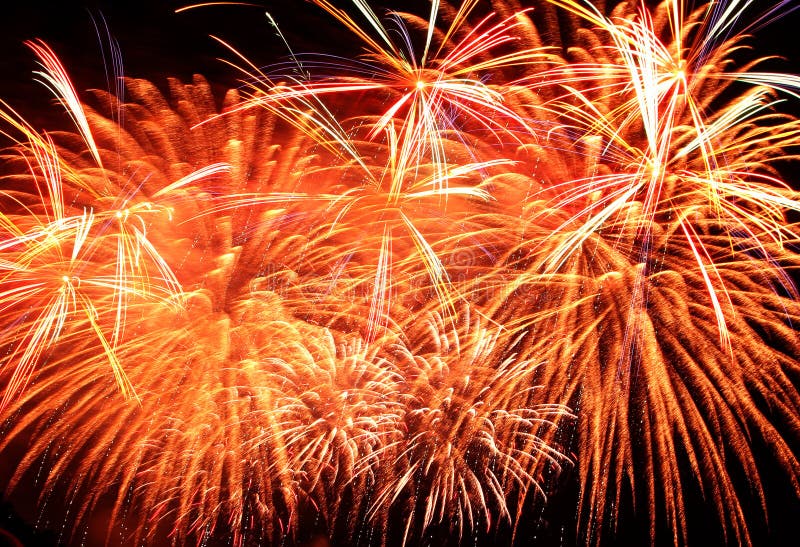 Beautiful Colorful Firework Stock Image - Image of night, glowing: 81459421