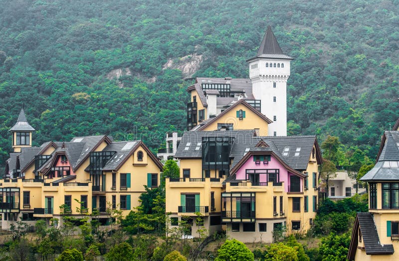 Colorful house stock photo. Image of townhouse, colorful - 29885490