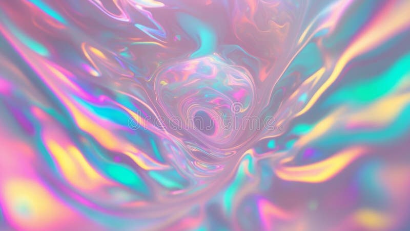 Beautiful Colorful Iridescent Abstract Background Texture Captivates ...