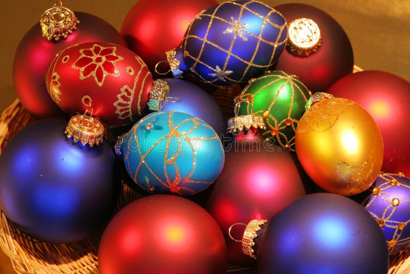 Beautiful Colorful Ornaments Stock Image - Image of green, shiny: 3674169