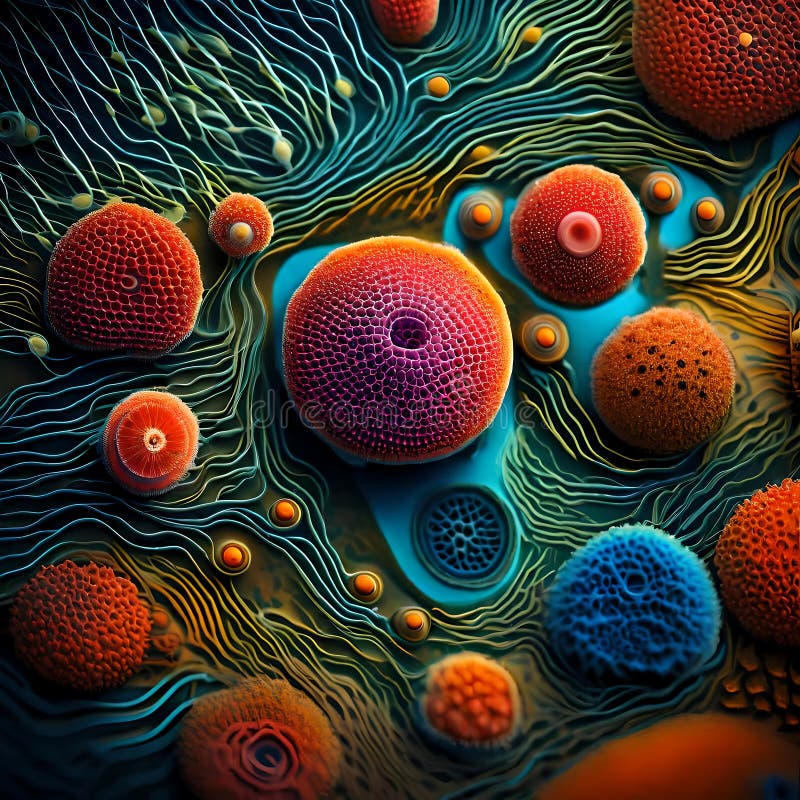 Unusual Abstract Light Effect. Fantastic Fractal Composition of Shining ...