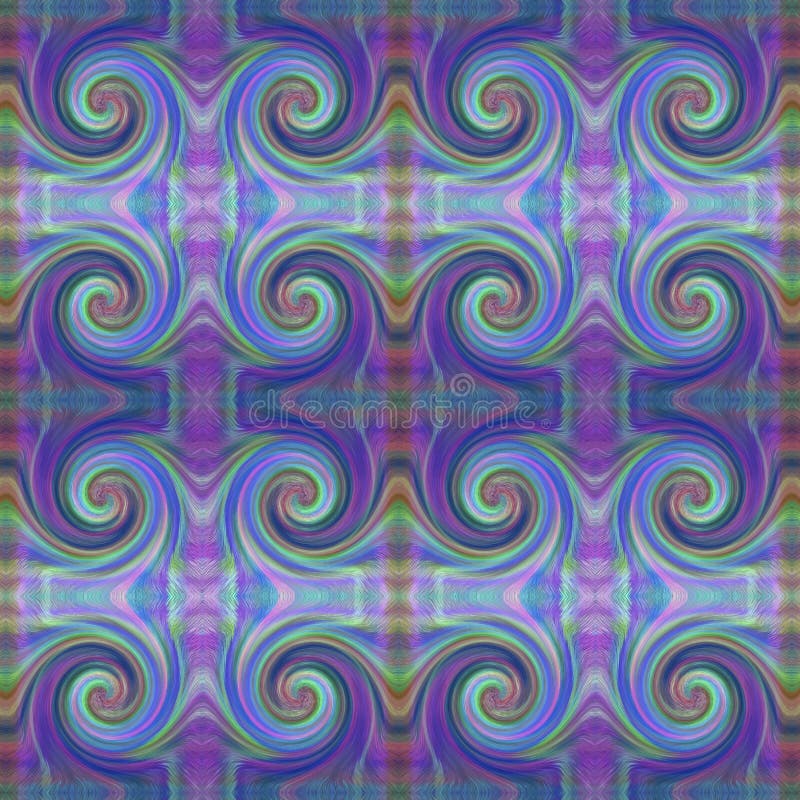 Beautiful Colorful Waves Pattern Stock Illustration - Illustration of ...