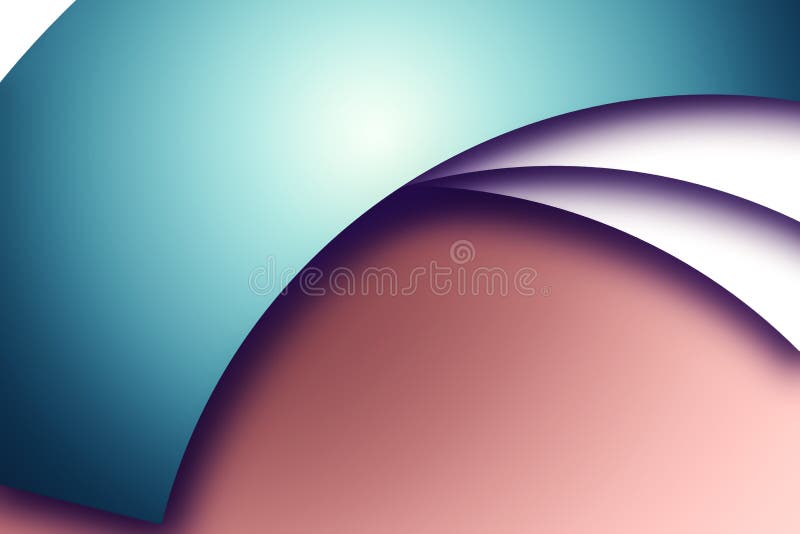 Beautiful Colors Abstract Curve Background Stock Illustration ...