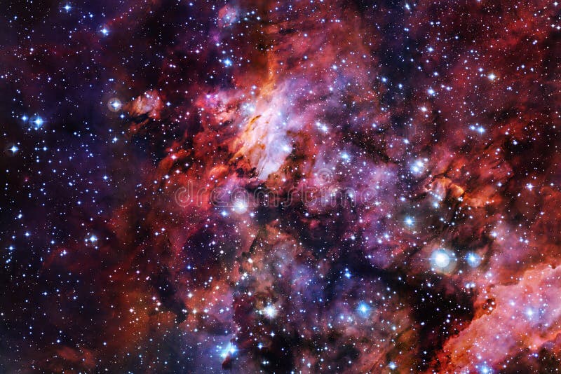 Beautiful Colors of Outer Space. Elements of this Image Furnished by ...