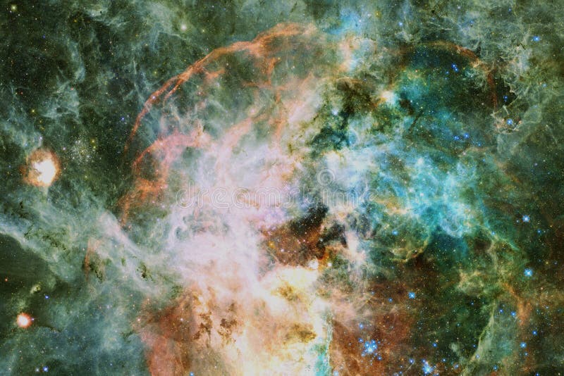 Beautiful Colors of Outer Space. Elements of this Image Furnished by ...