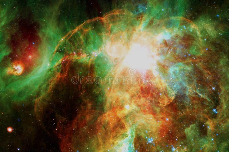 Beautiful Colors of Outer Space. Elements of this Image Furnished by ...