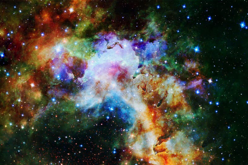Beautiful Colors of Outer Space. Elements of this Image Furnished by ...