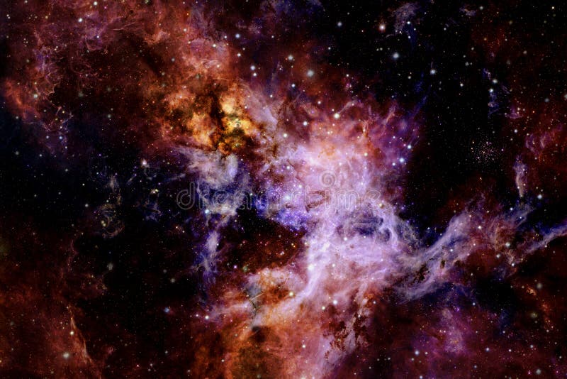 Beautiful Colors of Outer Space. Elements of this Image Furnished by ...