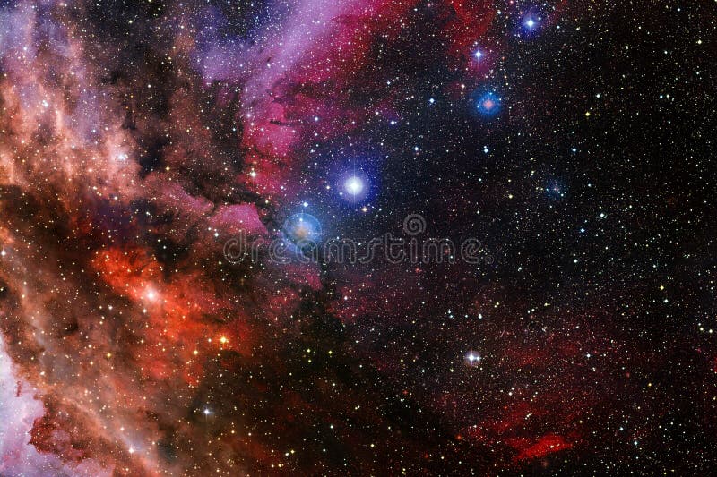 Beautiful Colors of Outer Space. Elements of this Image Furnished by ...