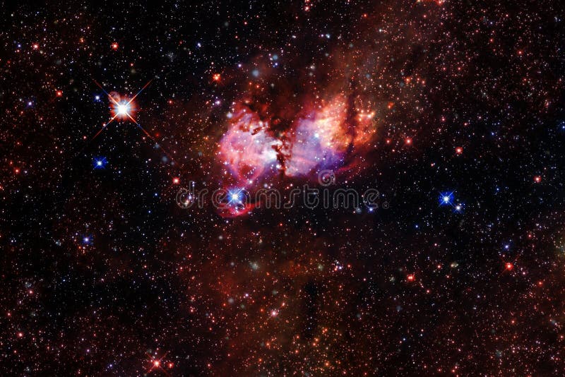 Beautiful Colors of Outer Space. Elements of this Image Furnished by ...