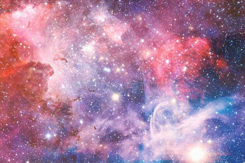 Beautiful Colors of Outer Space. Elements of this Image Furnished by ...
