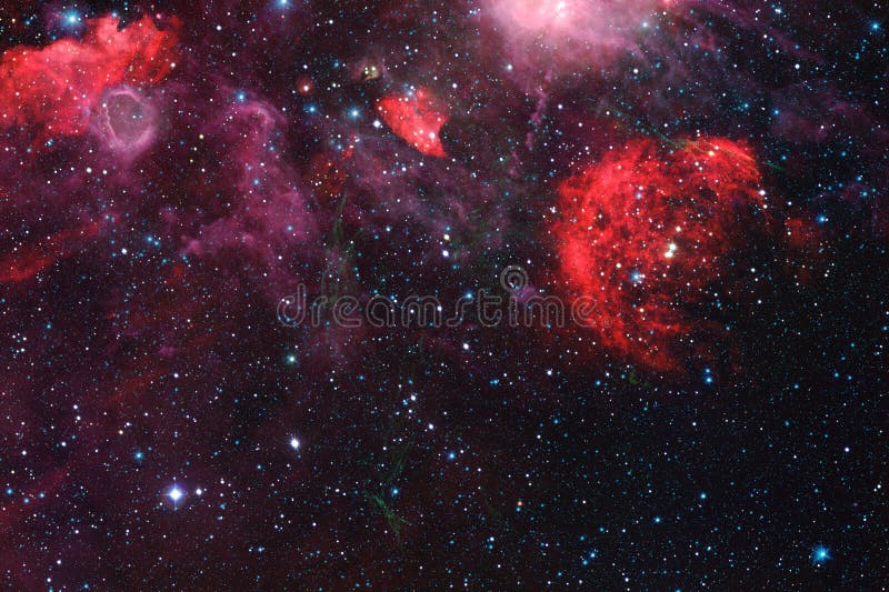 Beautiful Colors of Outer Space. Elements of this Image Furnished by ...