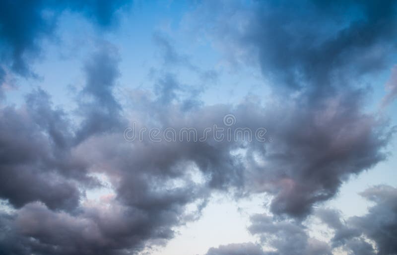 Beautiful Colors of Sunset Sky Stock Photo - Image of blue, beautiful ...