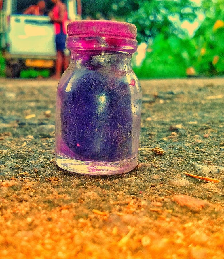 The Beautiful Colour Bottle. Stock Photo - Image of colour, beautiful ...