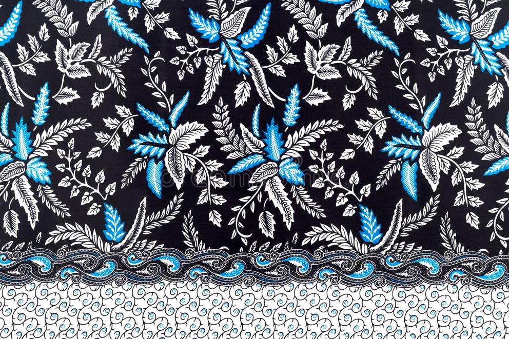 The Beautiful and Colourful of Art Thailand Batik Pattern Stock ...