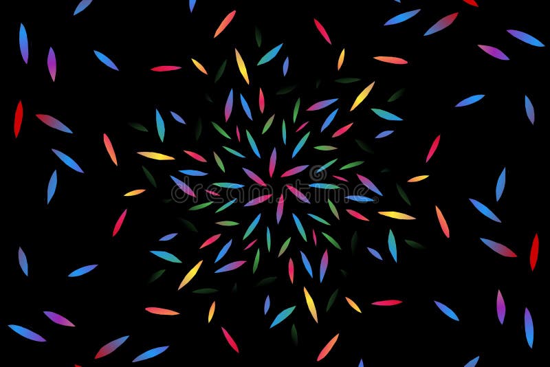 Beautiful Colourful Caleidoscope Gradient of Traditional Batik Ethnic ...