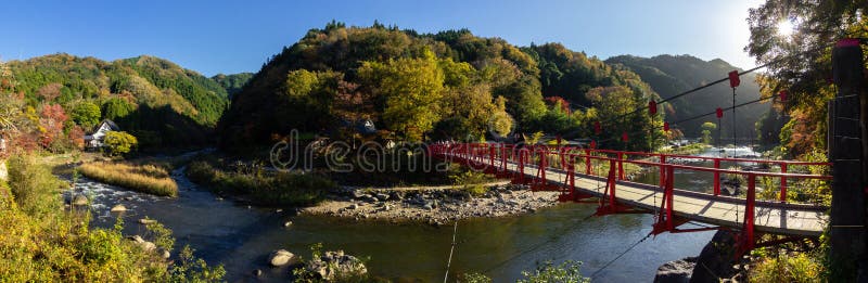 Colourful Forest of Korankei in Japan Stock Image - Image of natural ...