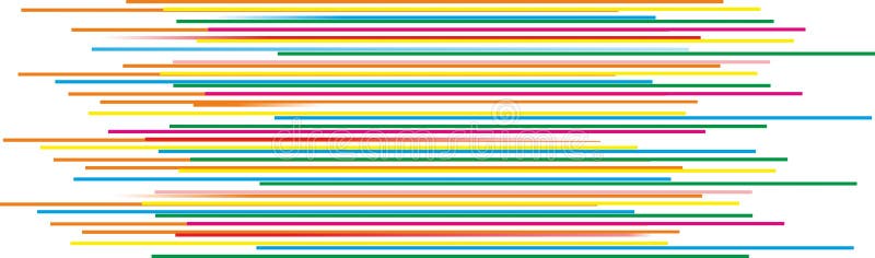 Beautiful Colourful Horizontal Lines Stock Vector - Illustration of ...