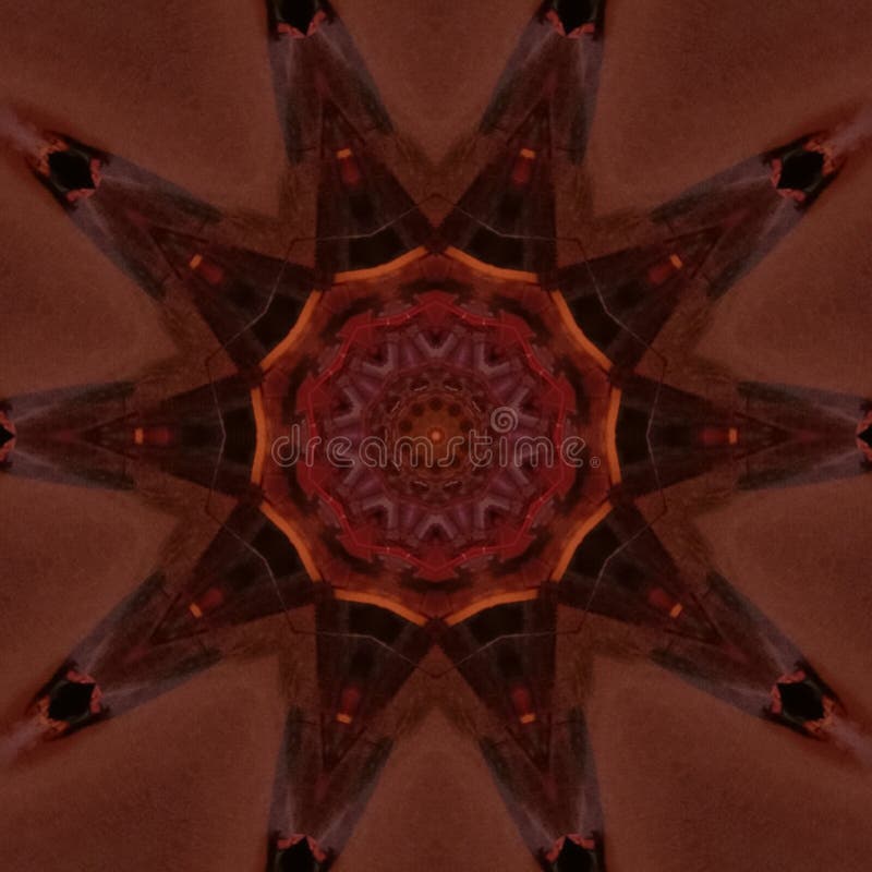 A Beautiful Colours Kaleidoscope Textured. Stock Illustration ...