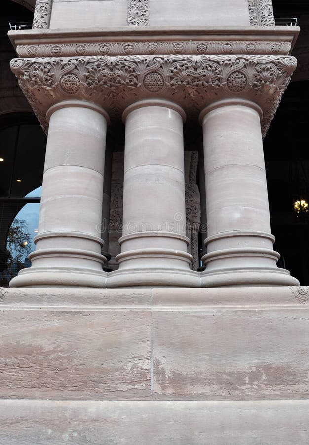 Beautiful columns design stock image. Image of cement - 56816485