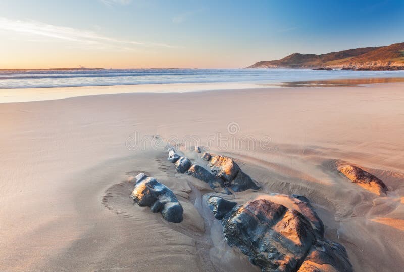 Combesgate Beach Devon stock photo. Image of england - 29758088