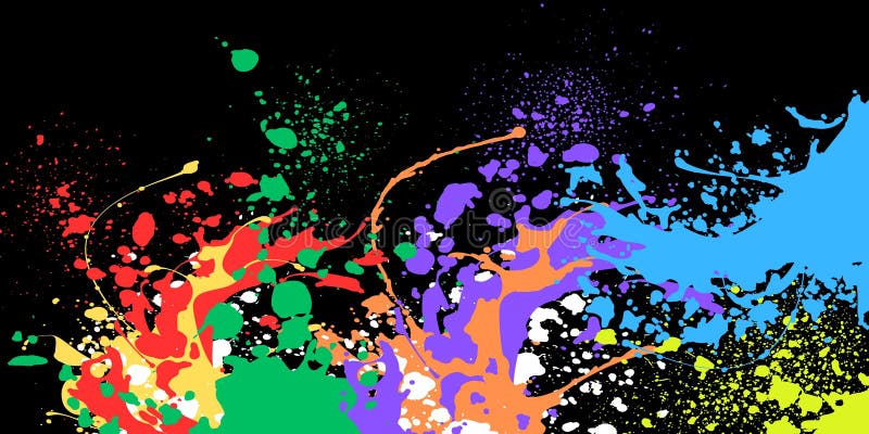 Beautiful Composition Artwork Design of Colorful Abstract Art ...