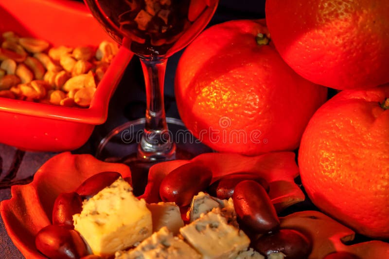 Beautiful Composition with Candle Light Stock Image - Image of ...