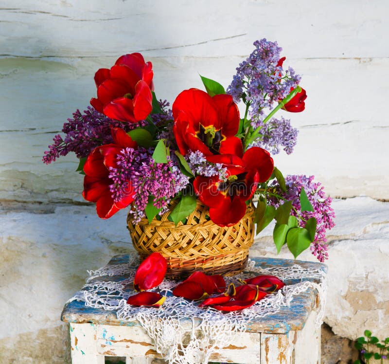 Bouquet of flowers stock photo. Image of bouquet, flower - 19343796