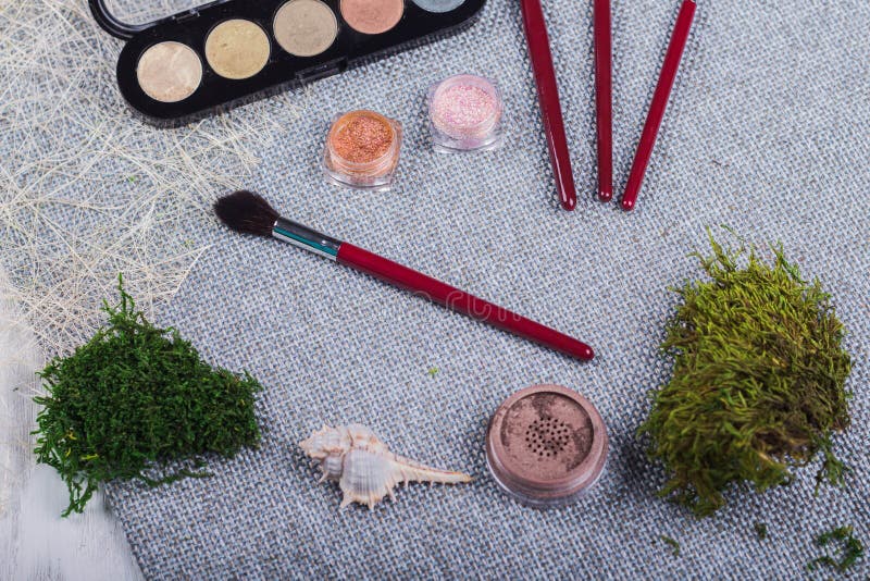 Beautiful Composition: Professional Make-up Brushes, Equipment and ...