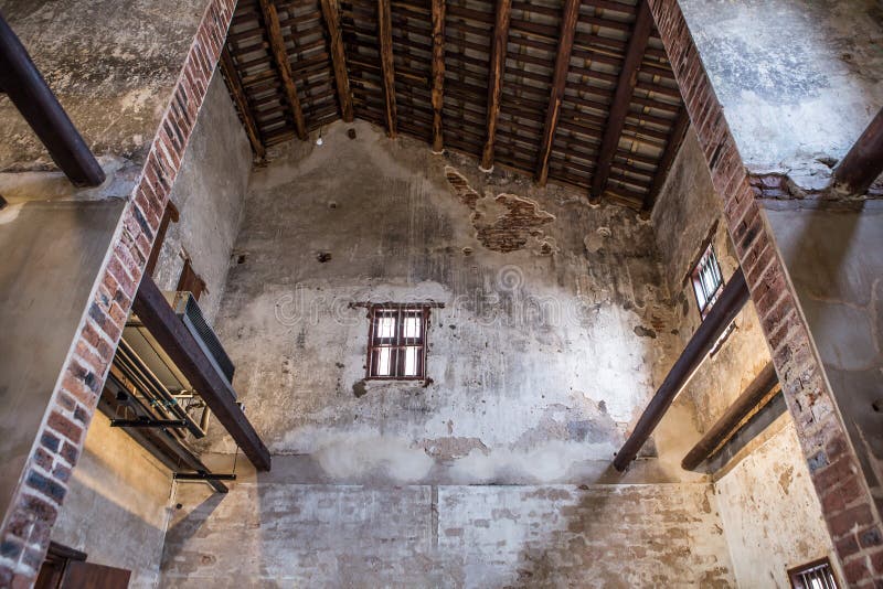 Beautiful Construction of Ancient Asian Interior Architecture Stock ...