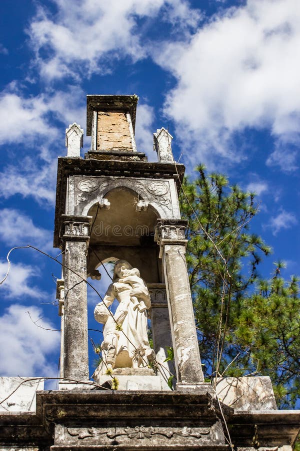 Cemetery statue stock photo. Image of decoration, beautiful - 149827524