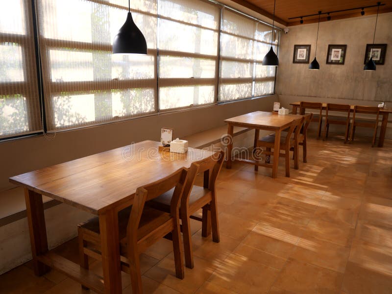 Beautiful Corner in Coffee Shop. Stock Photo - Image of lovely ...